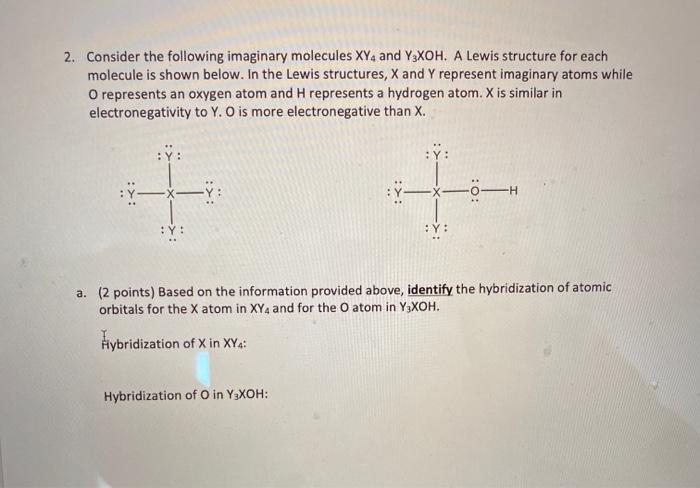 Solved b. (2 points) Identify the electron center geometry | Chegg.com