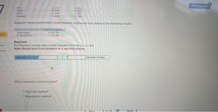 Solved M5-15 (Static) Estimating Cost Behavior Using | Chegg.com
