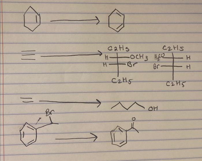 Solved show the steps of the synthesis | Chegg.com