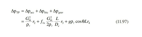 14.4. Pressure drop in a two-phase flow channel | Chegg.com