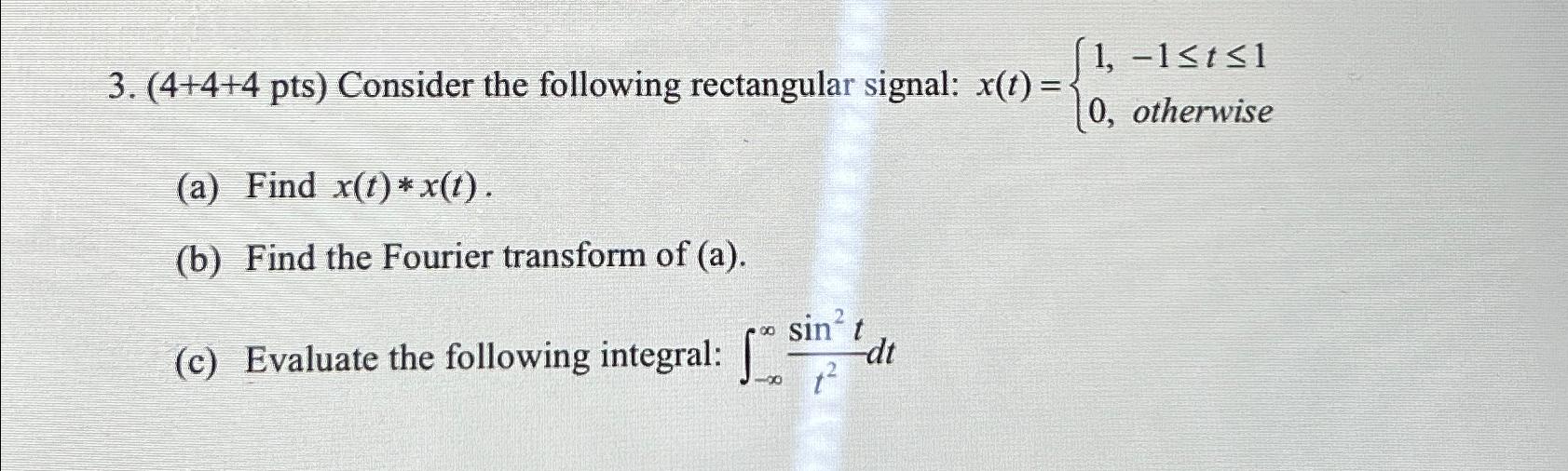 Solved (4+4+4pts) ﻿Consider the following rectangular | Chegg.com