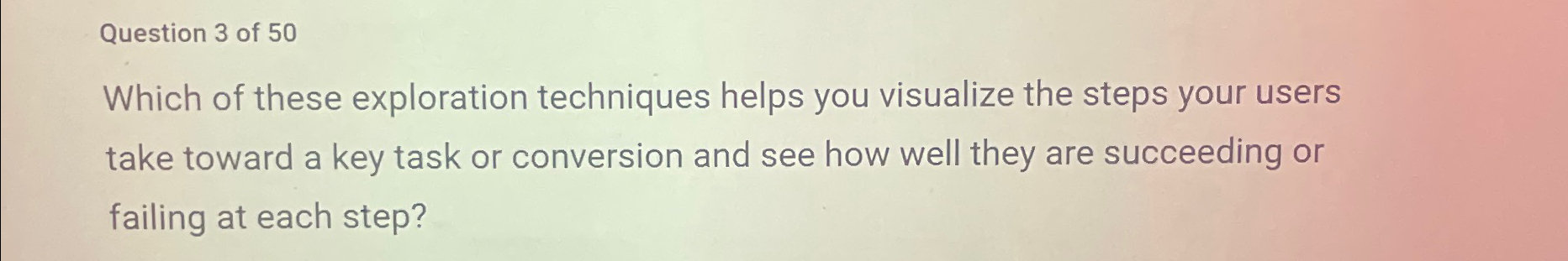Solved Question 3 ﻿of 50Which of these exploration | Chegg.com