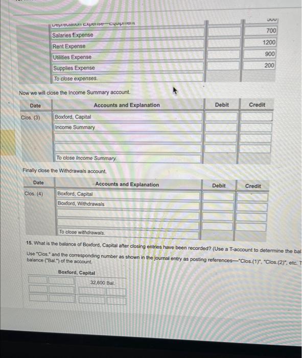 Solved Boxford Auto Repair had the following account | Chegg.com