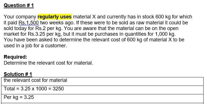 Solved Your company regularly uses material X and currently | Chegg.com Solved Your company regularly uses material X and currently | Chegg.com