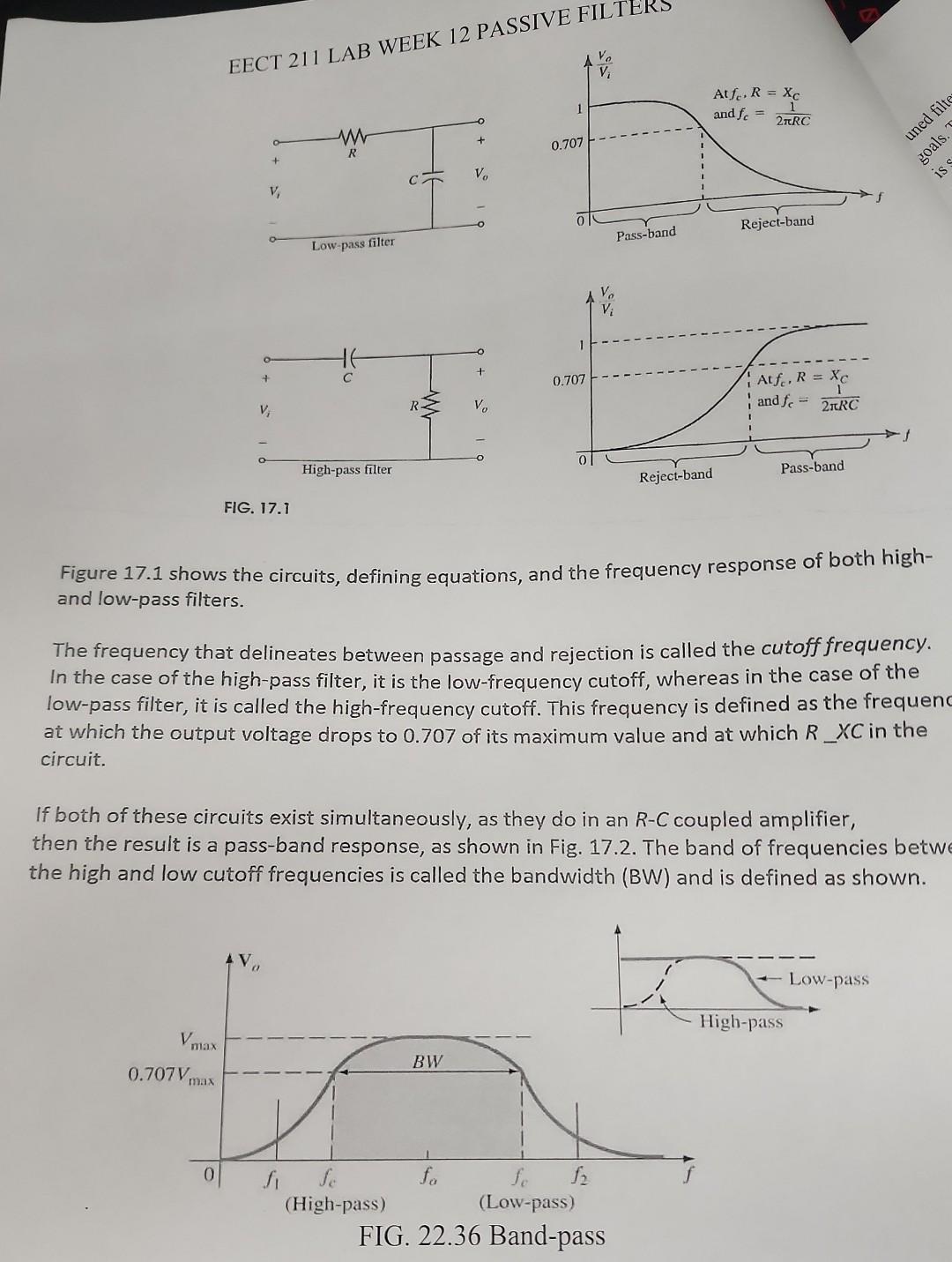 Solved Objectives 1 Examine The Characteristics Of Passive