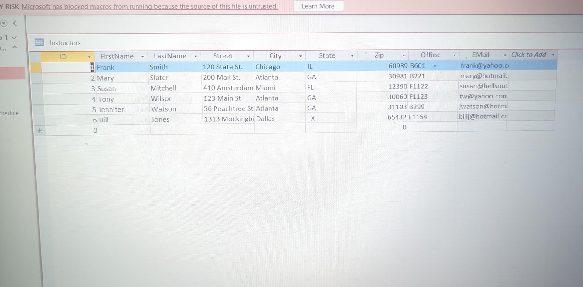 Solved CIST 1220: SQL - Assign \#5 (40 Points) [Order | Chegg.com