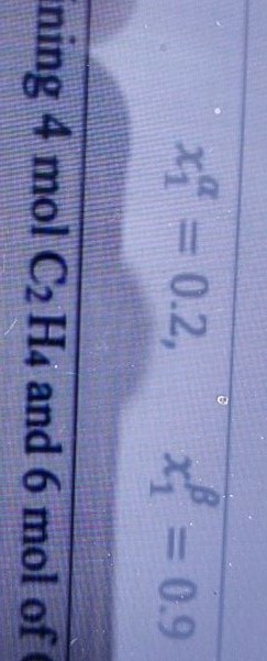 A binary liquid system exhibits LLE at 298.15 K. | Chegg.com