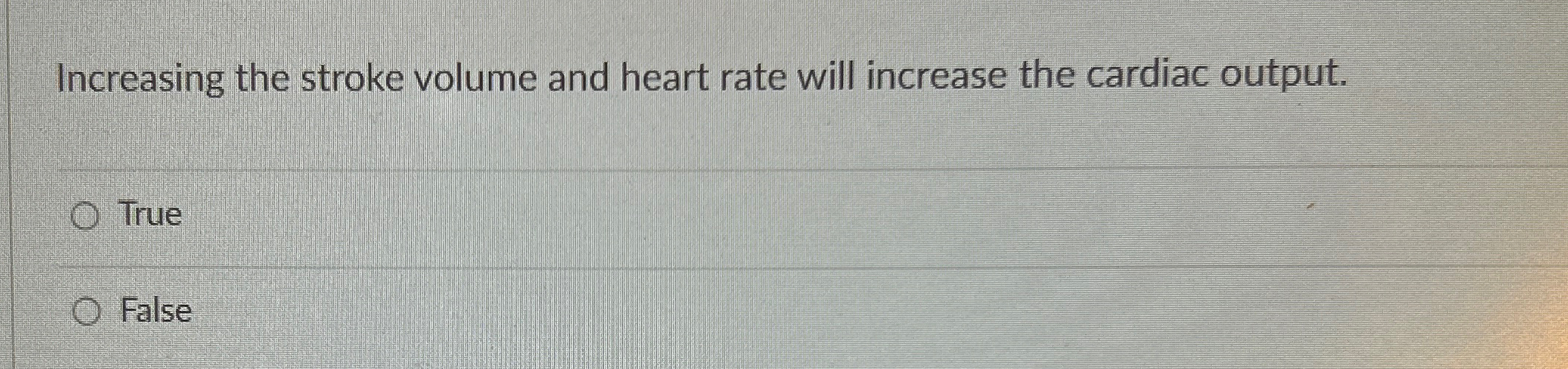 Solved Increasing the stroke volume and heart rate will | Chegg.com