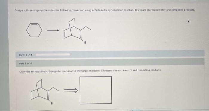 Solved Design a three-step synthesis for the following | Chegg.com
