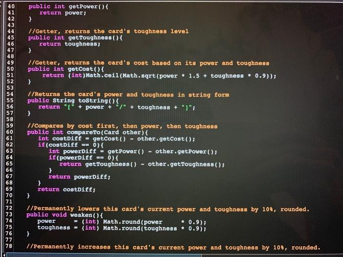Solved CS145 - PROGRAMMING ASSIGNMENT #5 PART B CARD LINKED | Chegg.com