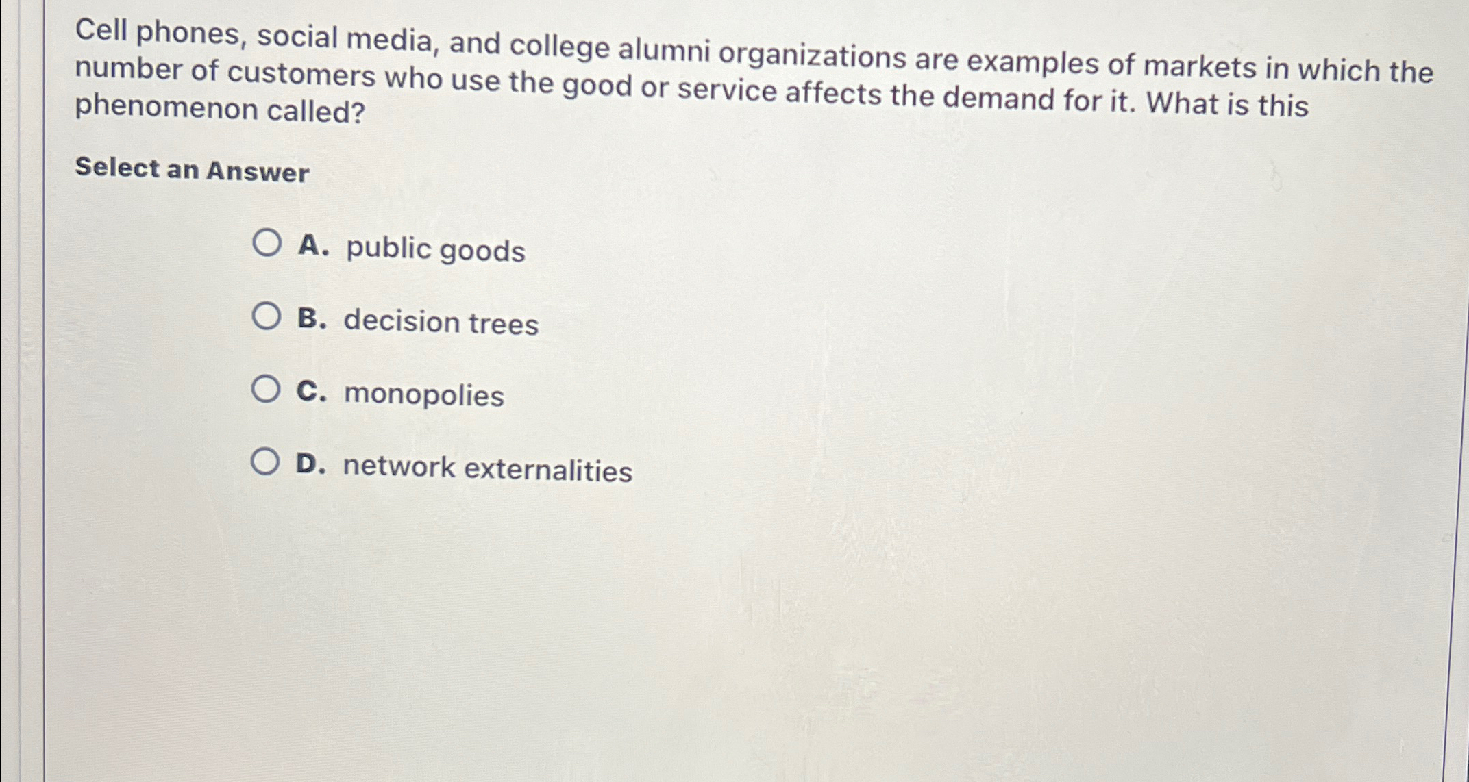 Solved Cell phones, social media, and college alumni | Chegg.com