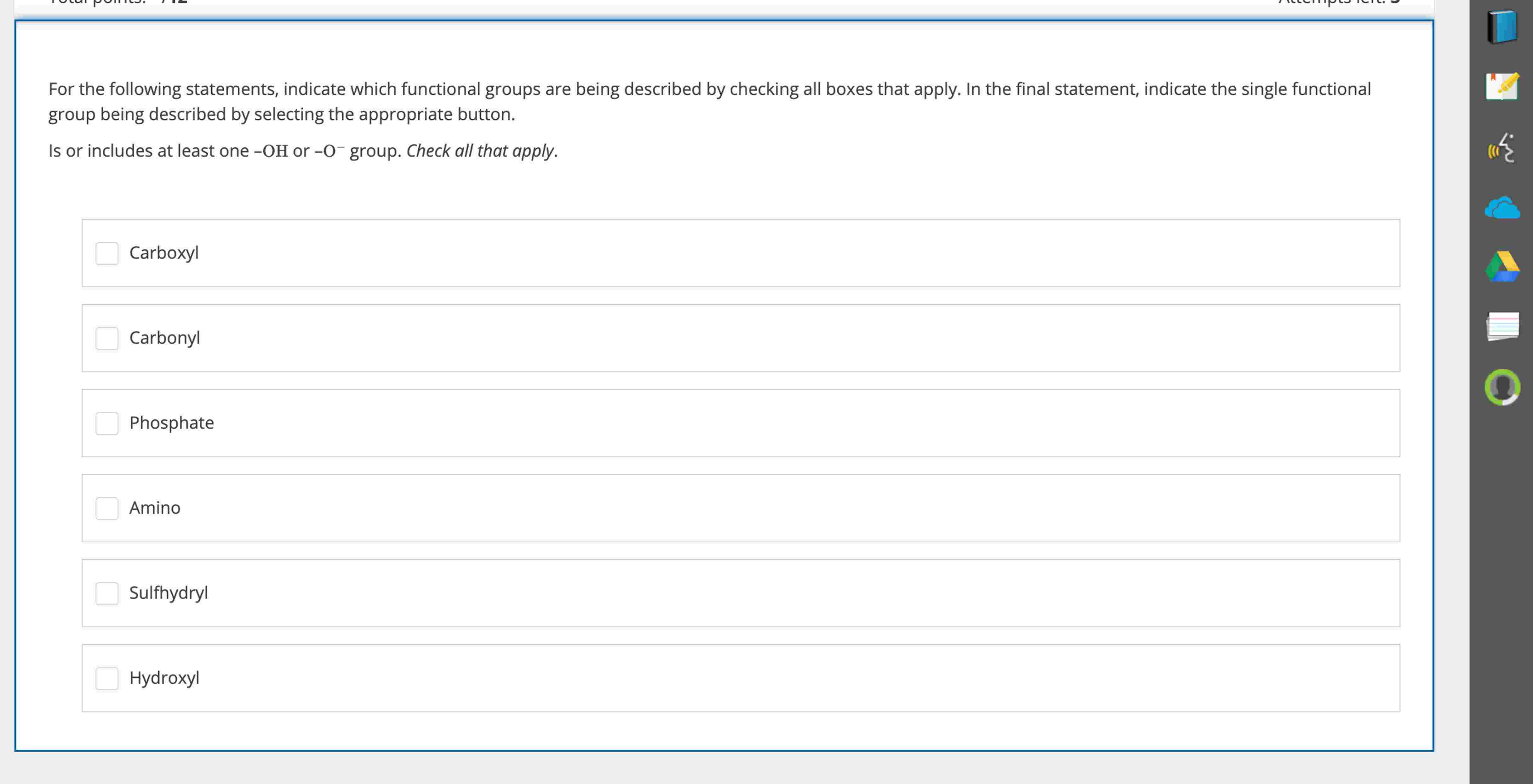Solved For the following statements indicate which | Chegg.com