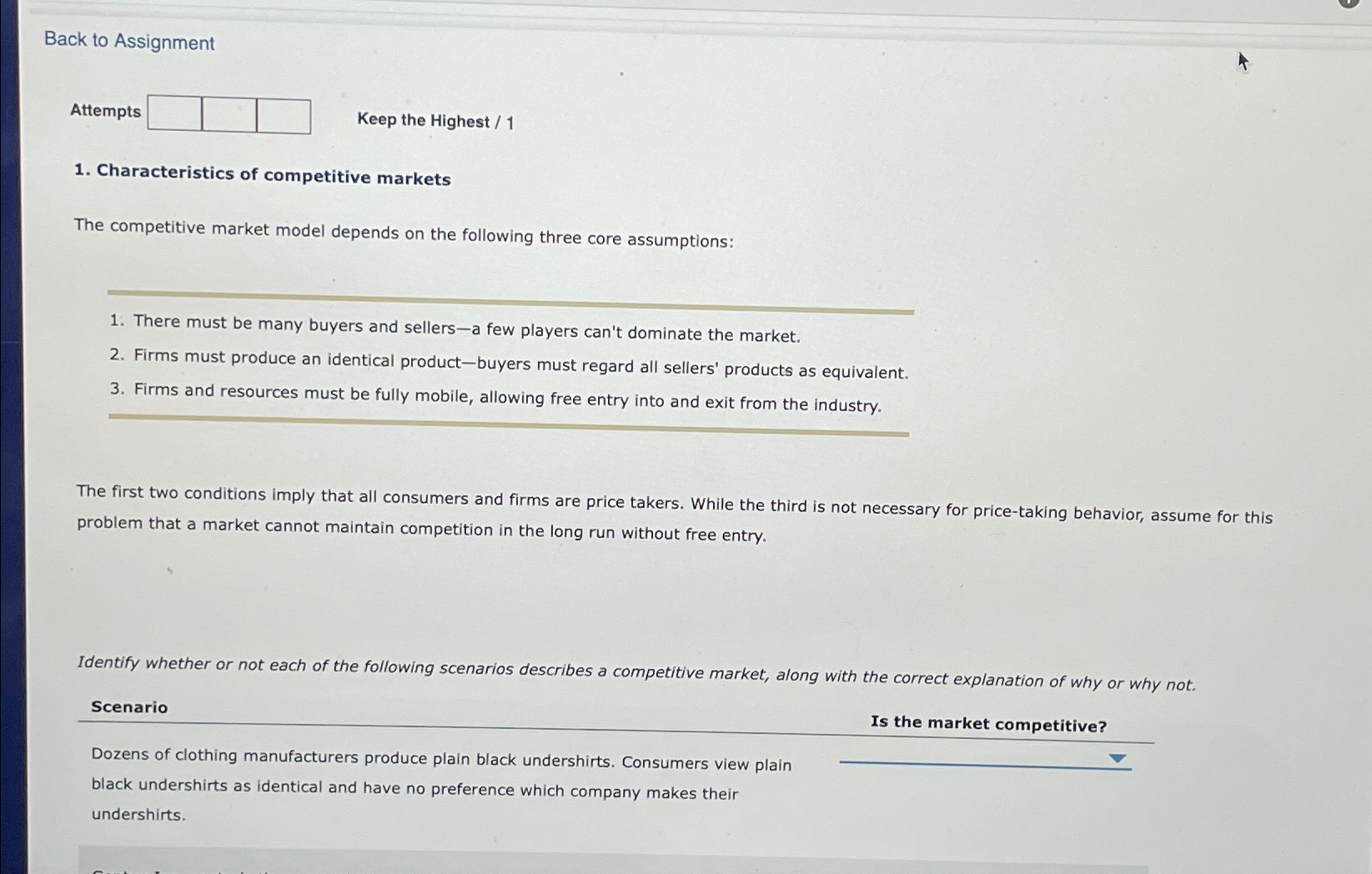 Solved Back to AssignmentAttemptsKeep the Highest | Chegg.com