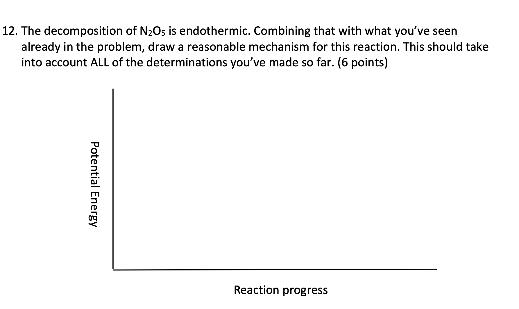 Solved The decomposition of N2O5 ﻿is endothermic. Combining | Chegg.com