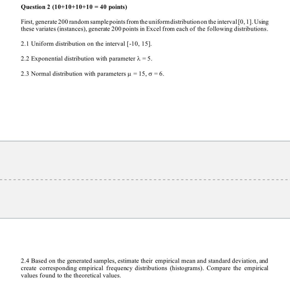Solved Please help using Excel. Provide a step by step excel | Chegg.com