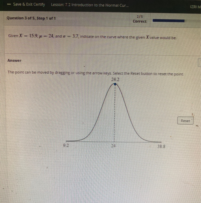 Solved - Save & Exit Certify Lesson: 7.2 Introduction to the | Chegg.com
