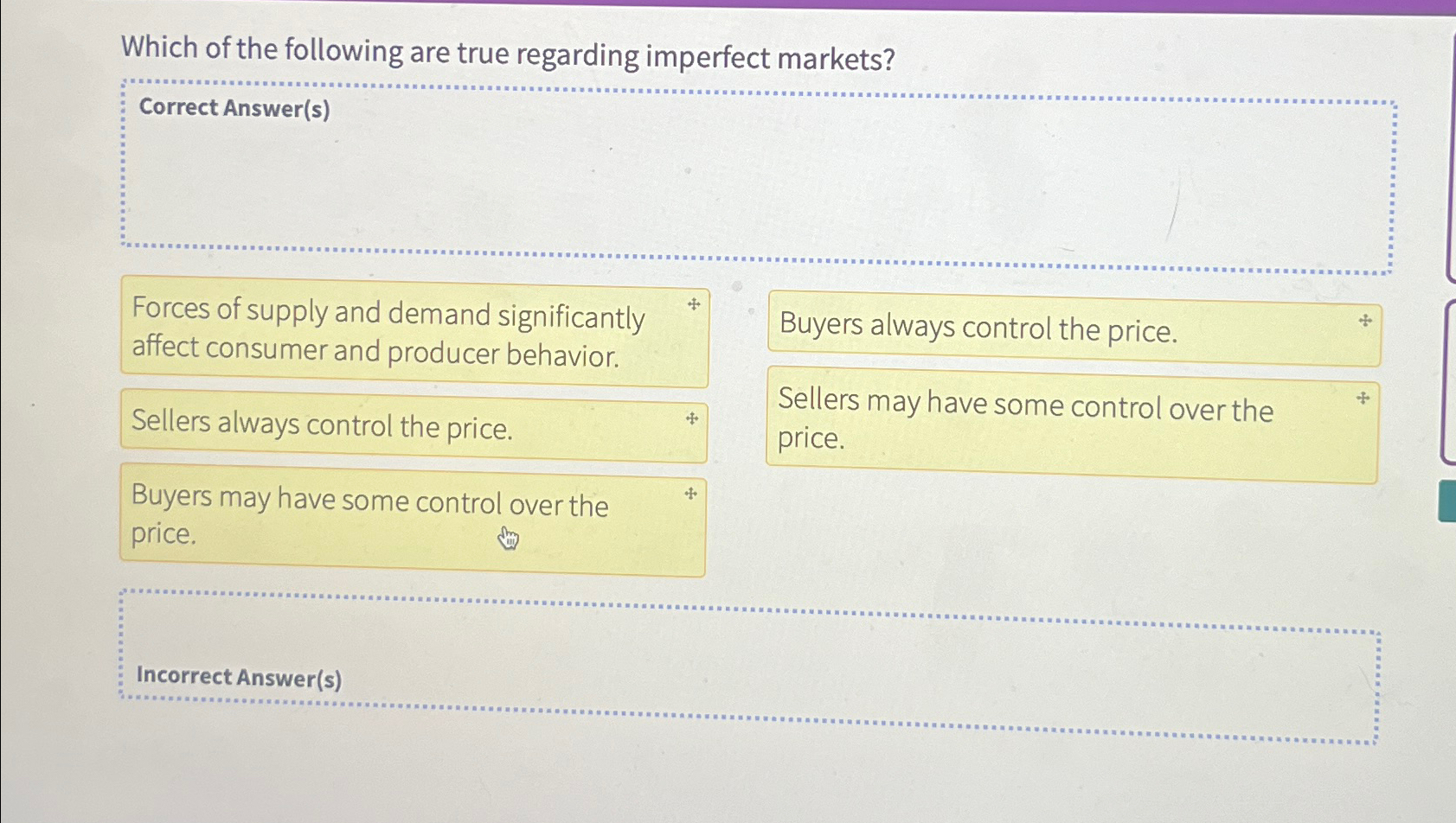 Solved Which of the following are true regarding imperfect | Chegg.com