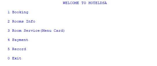 Create a python program for hotel booking system | Chegg.com