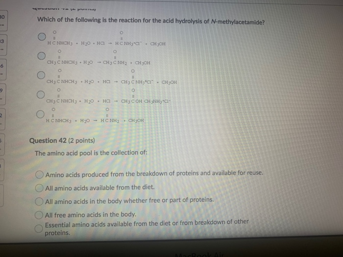 Solved The amide formed in the reaction of benzoic acid and | Chegg.com