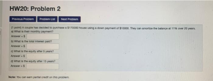 Solved HW20: Problem 2 Previous Problem Problem List Net | Chegg.com