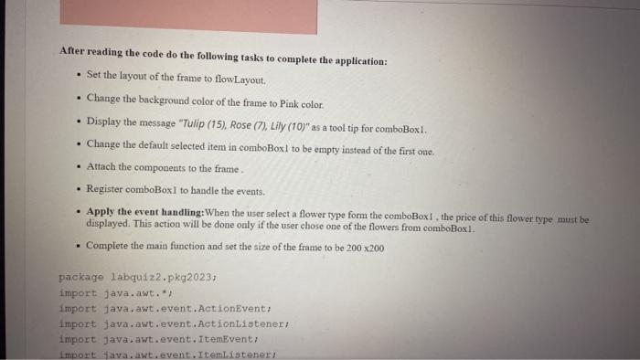 Solved The following code is used to develop a simple | Chegg.com
