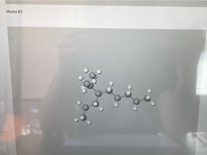 Solved Part II: Hydrocarbon Models INSTRUCTIONS: For each | Chegg.com