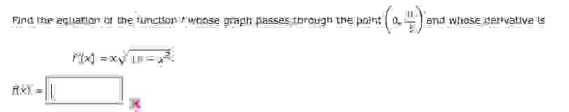 Solved Find the equation of the function f whose graph | Chegg.com