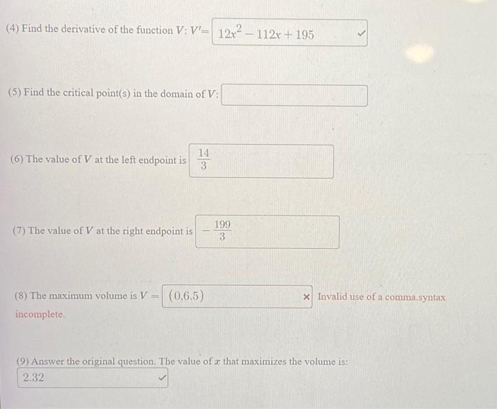 Solved Open-box Problem. An open-box (top open) is made from | Chegg.com