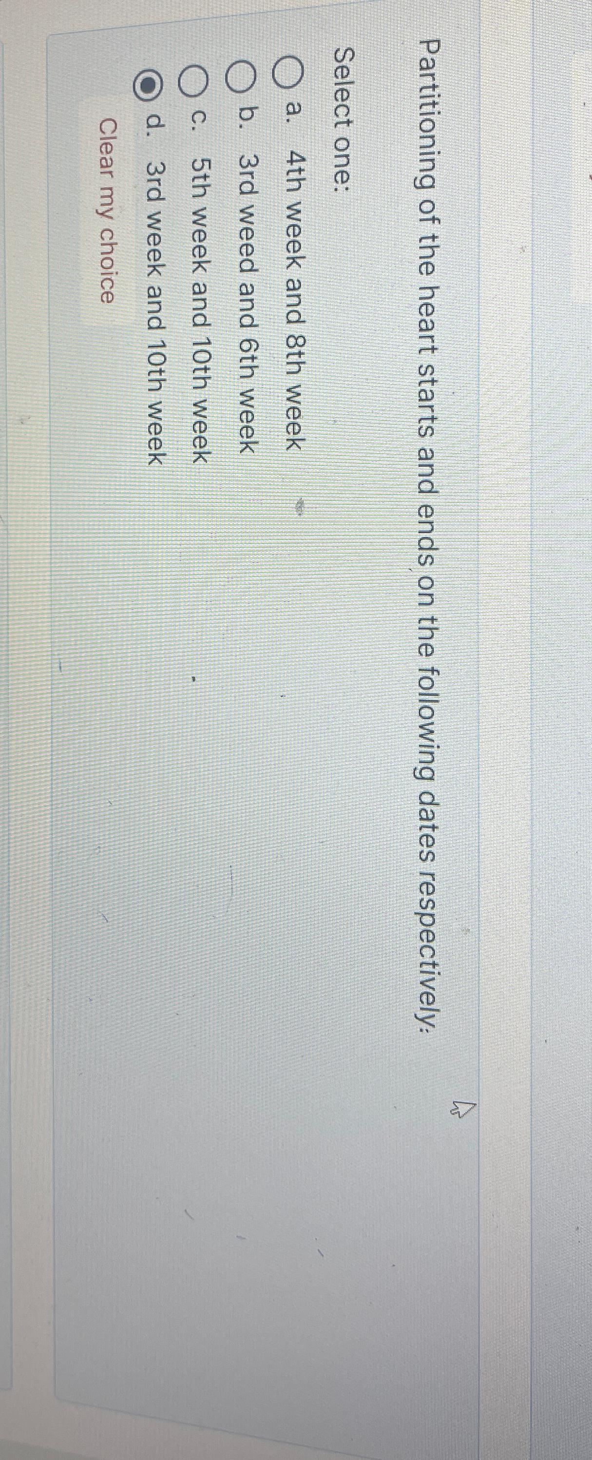 Solved Partitioning of the heart starts and ends on the | Chegg.com