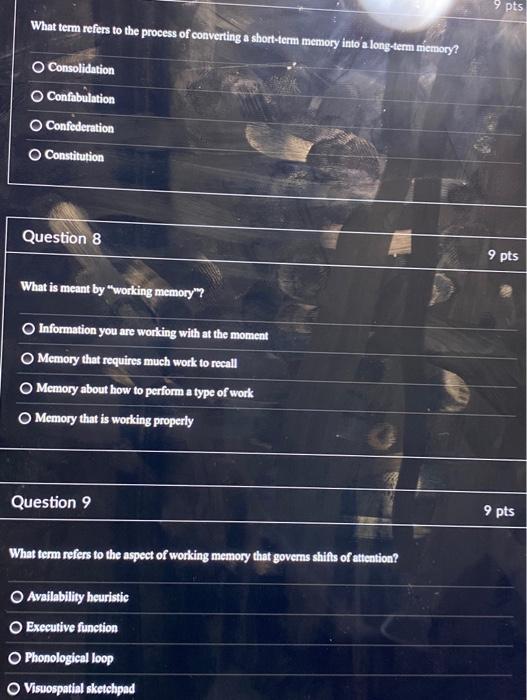 Solved What term refers to the process of converting a | Chegg.com