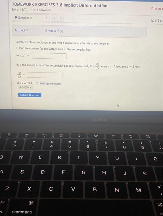 Solved HOMEWORK EXERCISES 3.8 Implicit Differentiation | Chegg.com