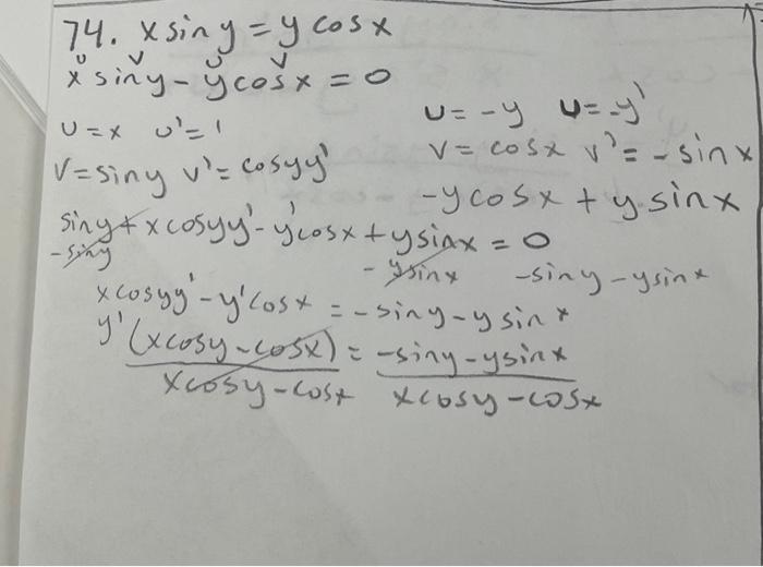 Solved I need assistance on #74 please. On my paper I was | Chegg.com