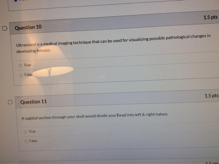Solved 1.5 pts Question 10 Ultrasound is a medical imaging | Chegg.com Solved 1.5 pts Question 10 Ultrasound is a medical imaging | Chegg.com