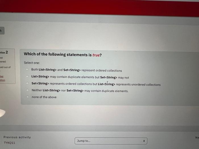 Solved What will be the value of element at index 3 of the | Chegg.com