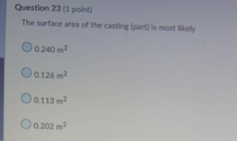 Solved Problem solving 1 The casting is a solid cylindrical | Chegg.com