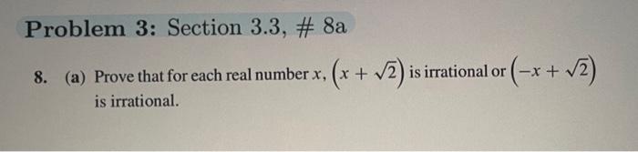 Solved 8. (a) Prove that for each real number x,(x+2) is | Chegg.com