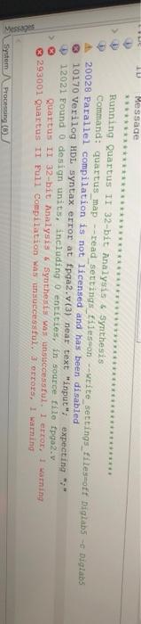 Solved 2 23 6 1 module fpga2 (SW, LEDG, HEX1, HEXO) input | Chegg.com