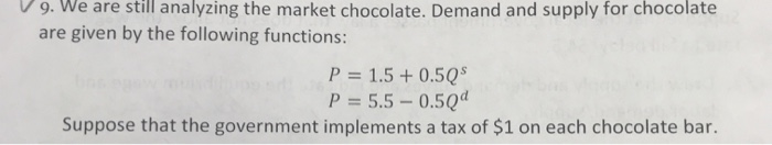 Solved d. What is the old and new PS and CS? 9. We are | Chegg.com
