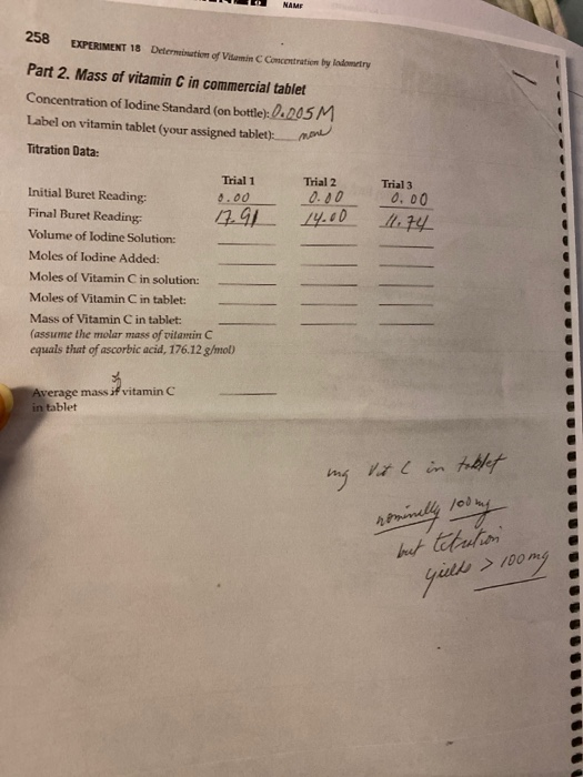 Solved ERCISE 18 NAME Aurupo Ahmed LAS SECTION_TEBE Report | Chegg.com