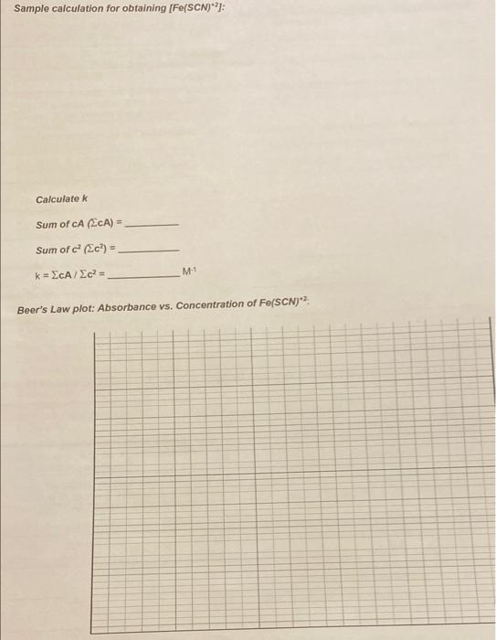 Solved Using table 6.1 and 6.2 answer post lab question 1, | Chegg.com