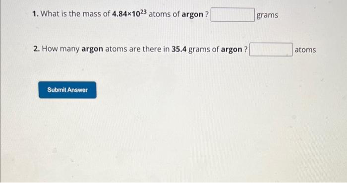 Solved 1. What is the mass of 1.84×1024 atoms of iron ? | Chegg.com