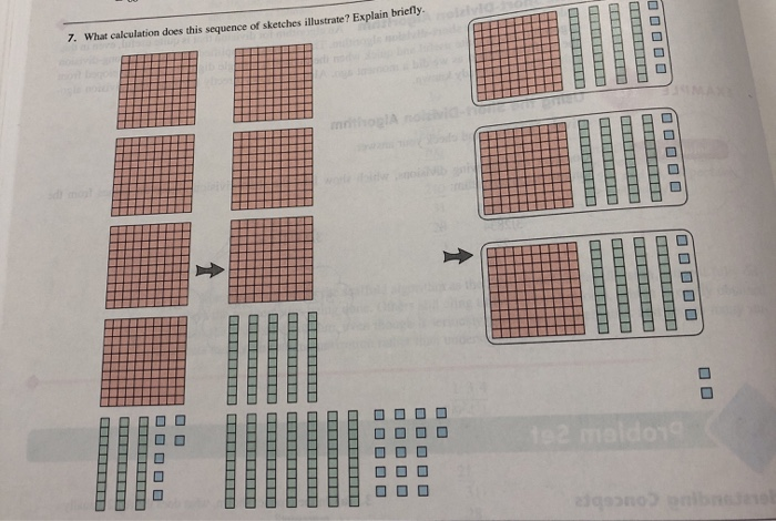 Solved Use base 10 blocks to solve number 7 on page 154 in | Chegg.com