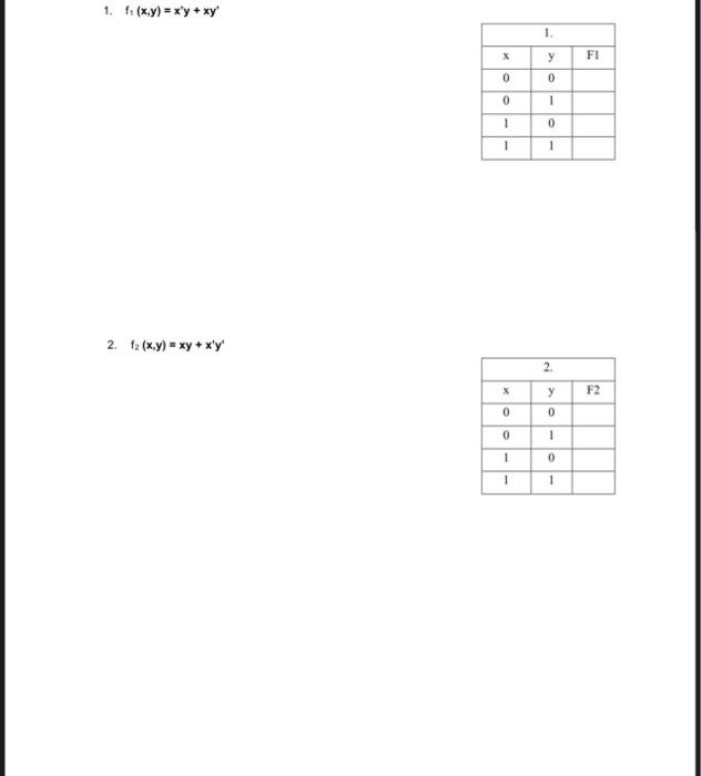 Implement the following expressions using 7404 (Hex | Chegg.com