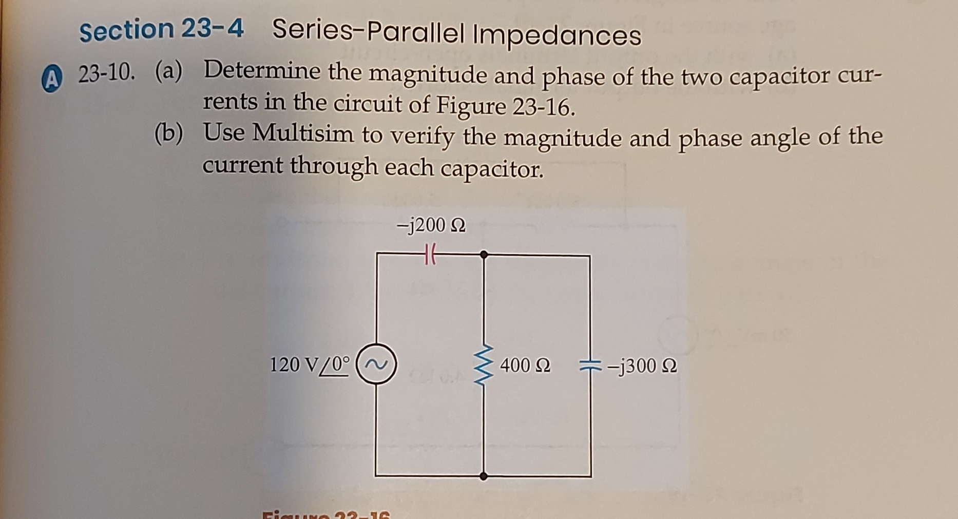 Solved Section 23-4 ﻿Series-Parallel | Chegg.com