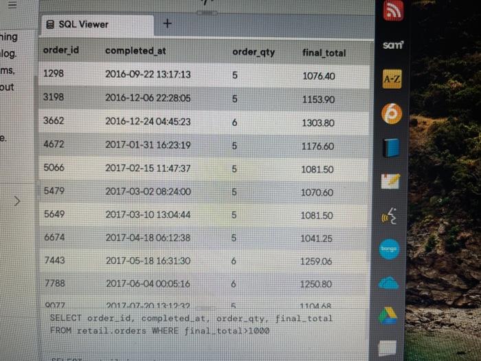 Solved x Logical Operators - Exercise #2 = query.sql 1 | Chegg.com