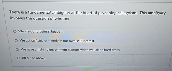 Solved There is a fundamental ambiguity at the heart of | Chegg.com Solved There is a fundamental ambiguity at the heart of | Chegg.com