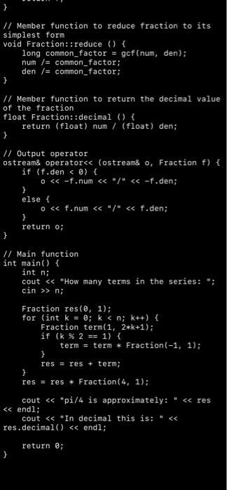 Solved my code isnt producing the right answers to the | Chegg.com