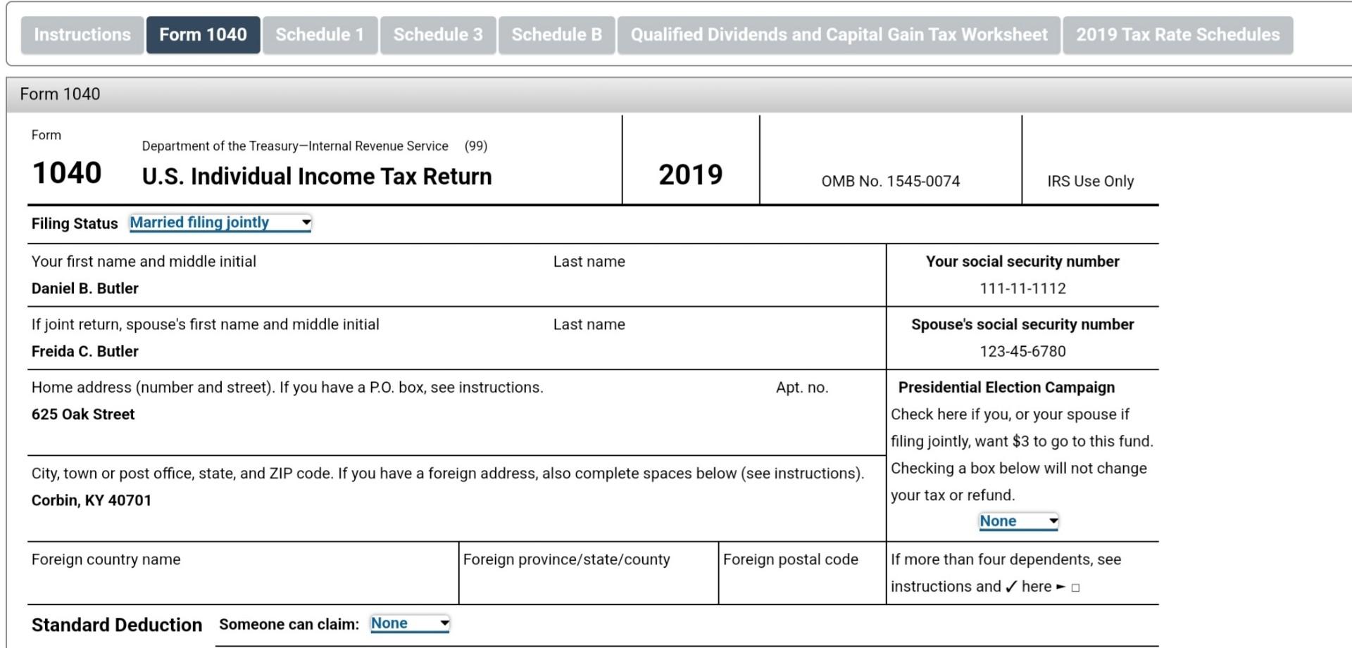 Solved Note: This problem is for the 2019 tax year. Daniel | Chegg.com