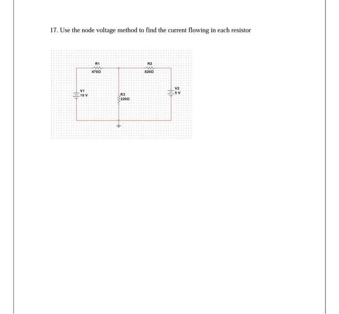 Solved 16 Using Loop Current Method Find The Current