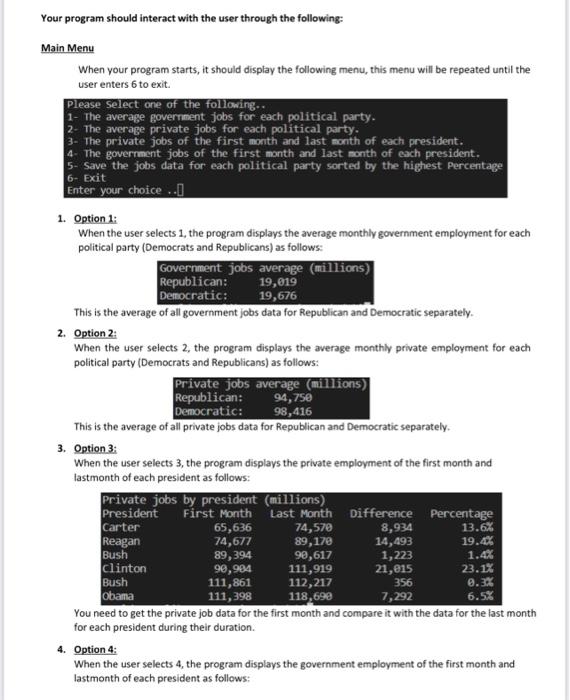 Solved 2. Store data in dictionaries and lists: The program | Chegg.com
